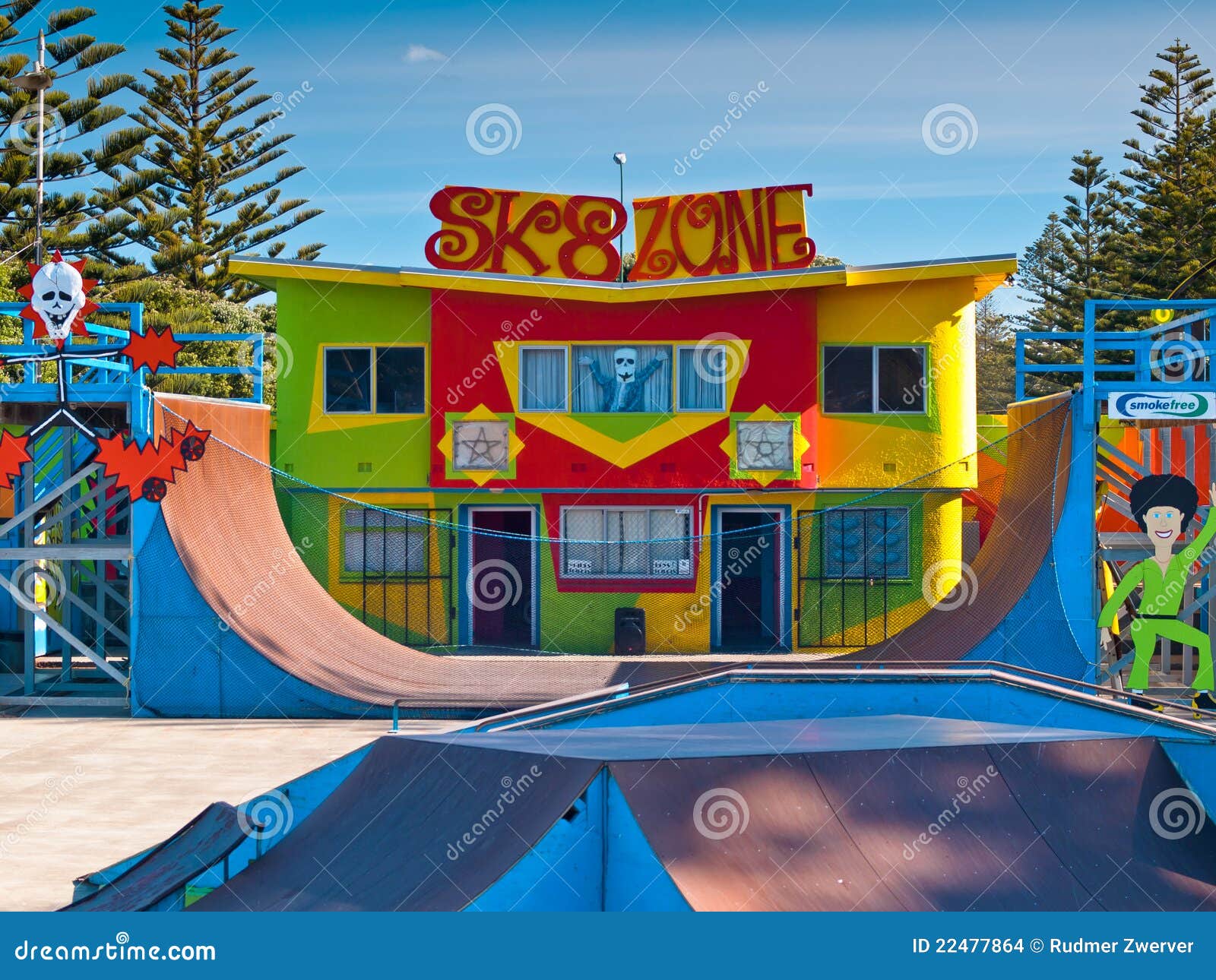 Colourful skatepark stock photo. Image of line, colorful - 22477864