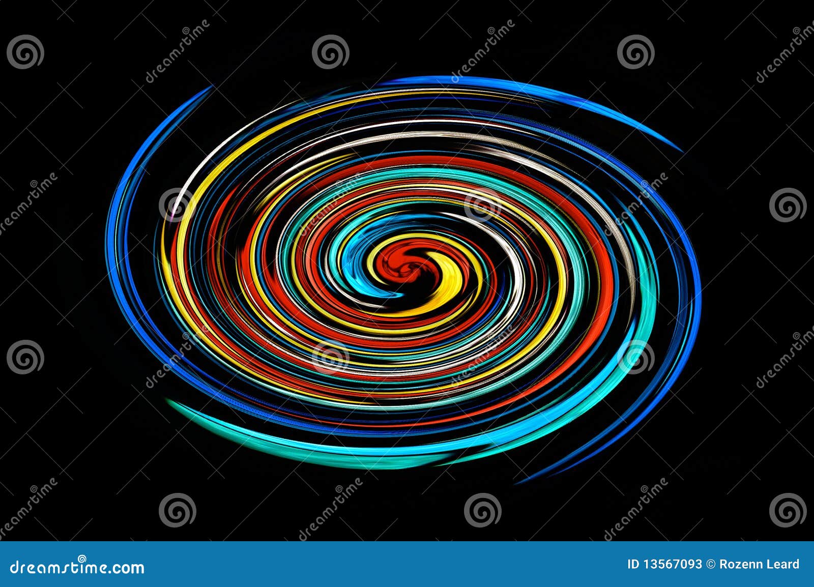 Colourful Spiral Stock Image | CartoonDealer.com #13567093