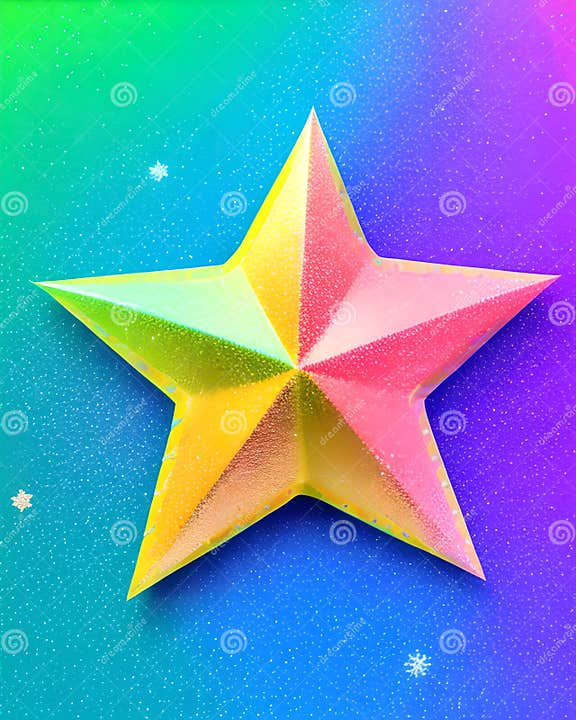 Colourful star design stock illustration. Illustration of symmetry ...