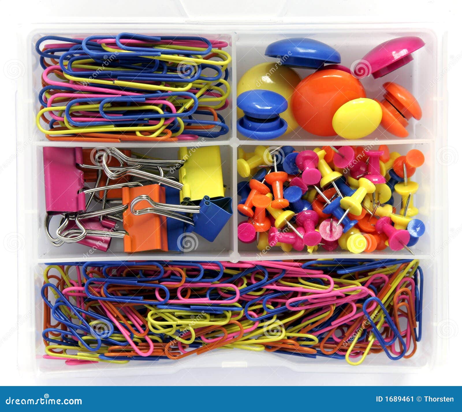 Colourful Stationary Box stock image. Image of popart - 1689461