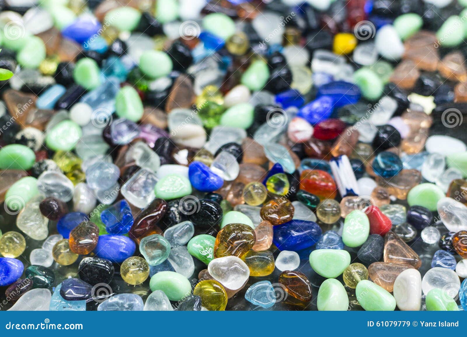 Colourful stones stock image. Image of pebbles, amber - 61079779