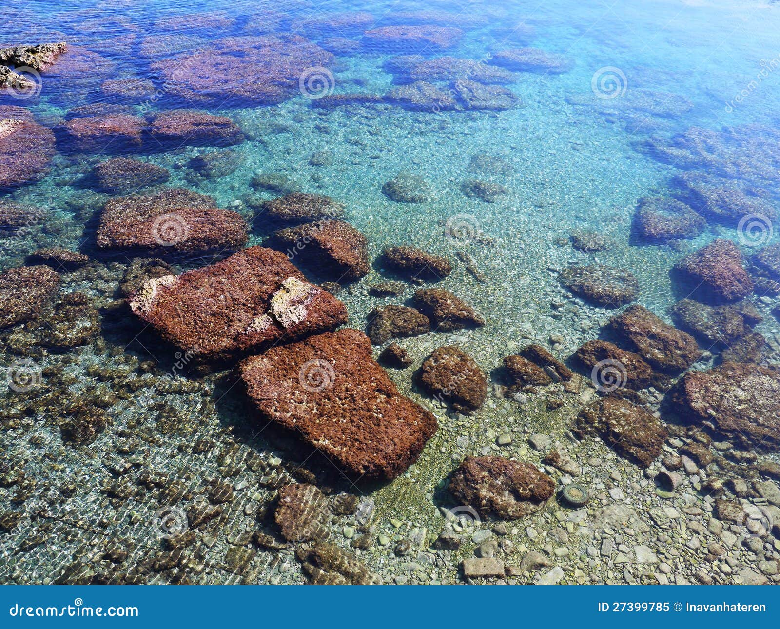 Colourful Stones in the Sea Stock Image - Image of europe, nature: 27399785