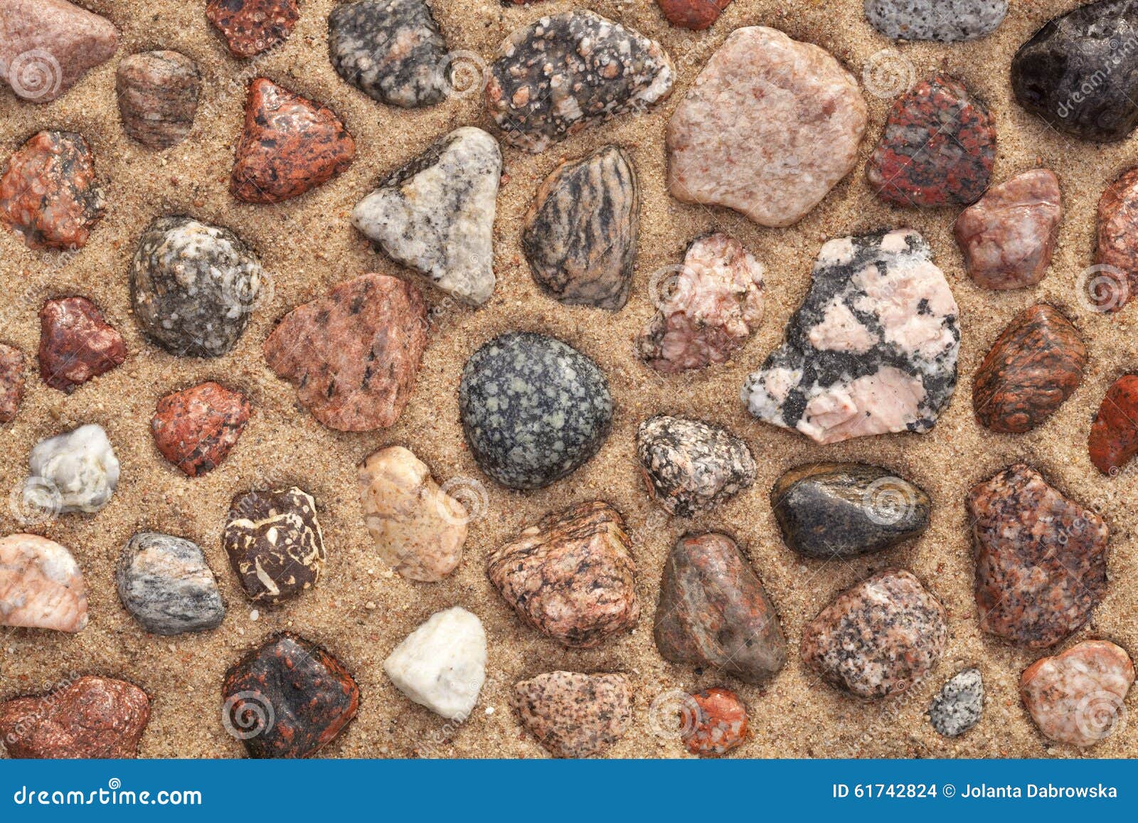 Colourful stones stock photo. Image of colourful, field - 61742824