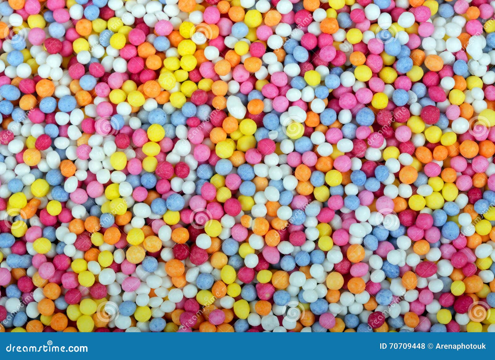 Colourful sugar balls. stock photo. Image of round, balls - 70709448