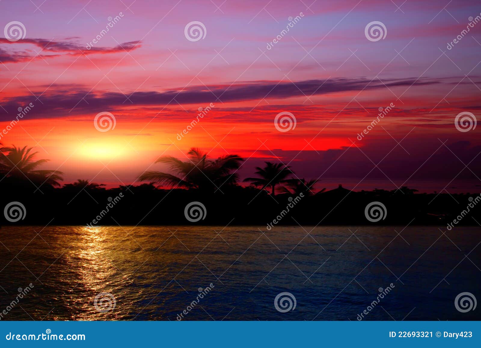 Colourful sunset stock image. Image of sunny, dusk, peaceful - 22693321