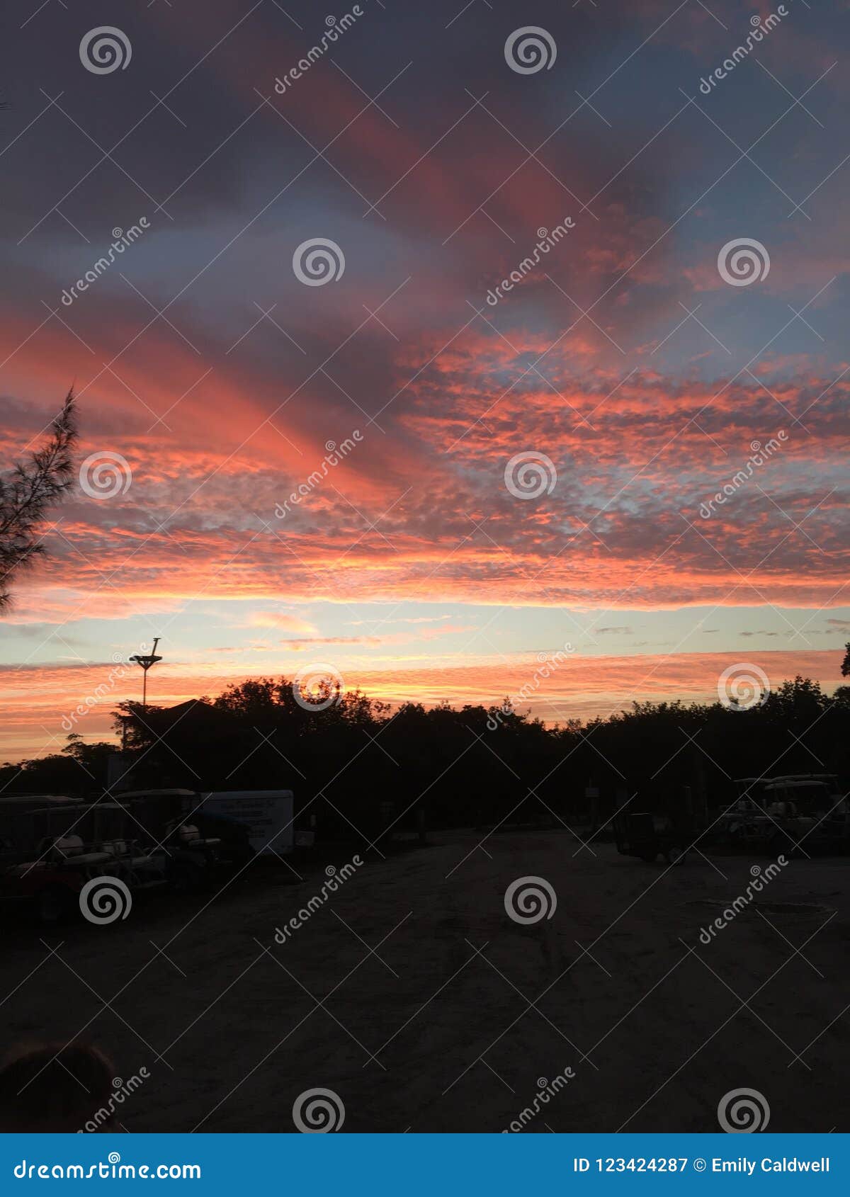 Colourful sunset stock image. Image of colors, multiple - 123424287