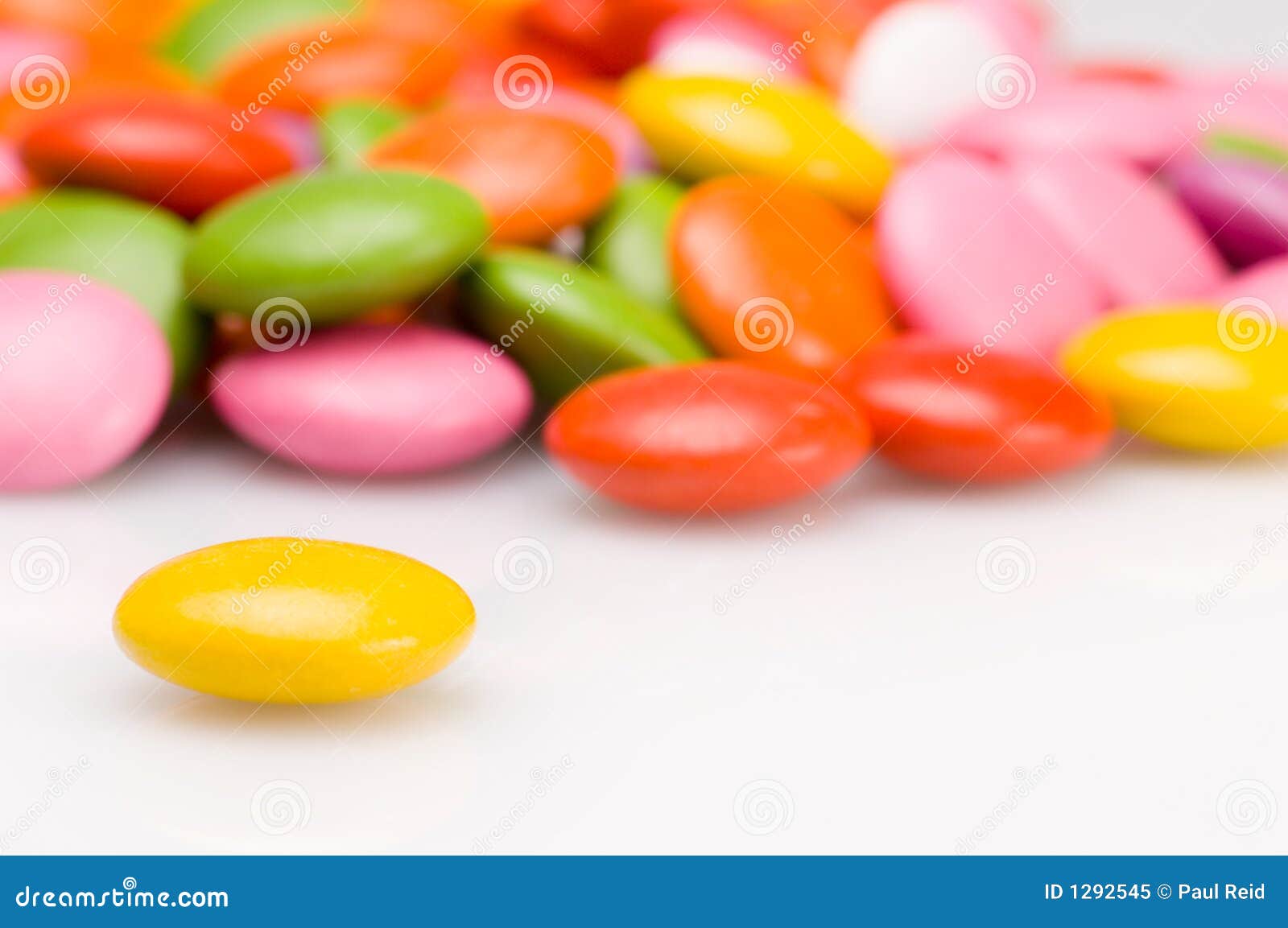 Colourful sweets stock image. Image of colored, rainbow - 1292545