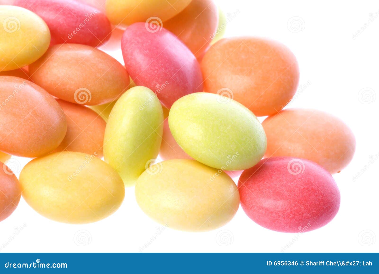 Colourful Sweets Isolated stock photo. Image of flavor - 6956346