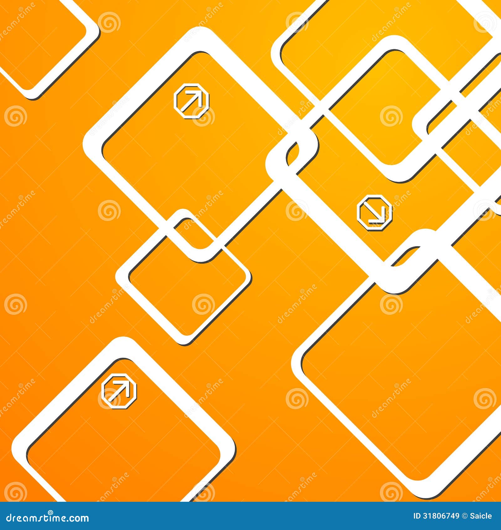 Colourful tech background stock illustration. Illustration of card ...