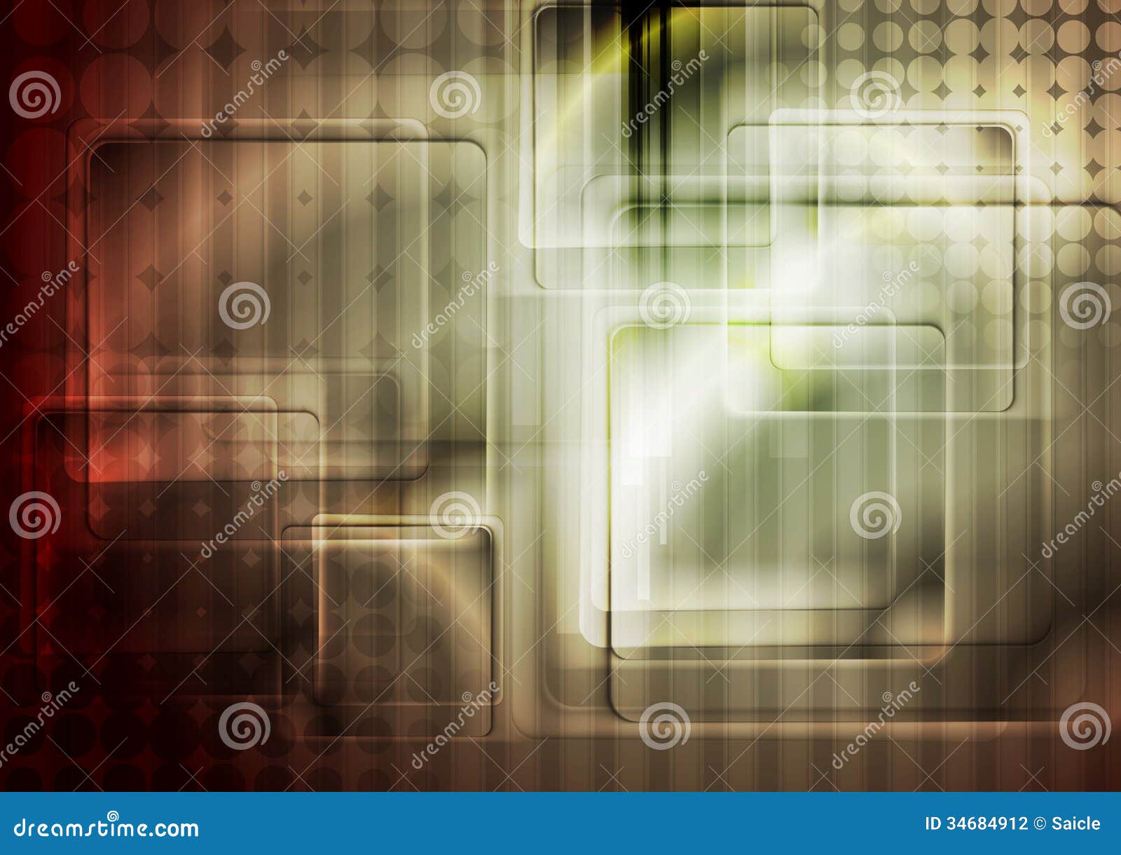 Colourful Technology Vector Design Stock Vector - Illustration of green ...