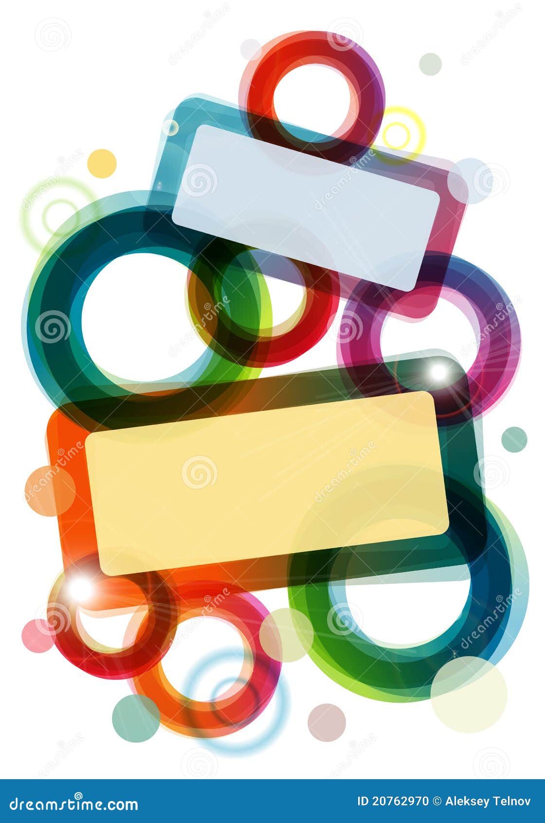 Colourful Template Vector Illustration | CartoonDealer.com #20762970