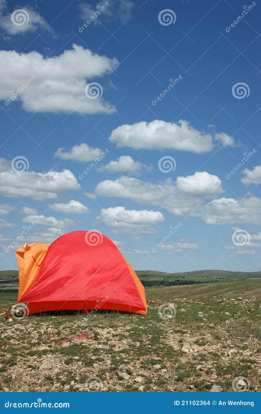 Colourful tent stock photo. Image of green, country, holiday - 21102364