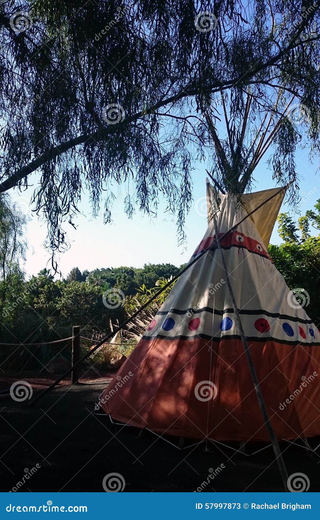 Colourful Tepee stock image. Image of american, sunny - 57997873