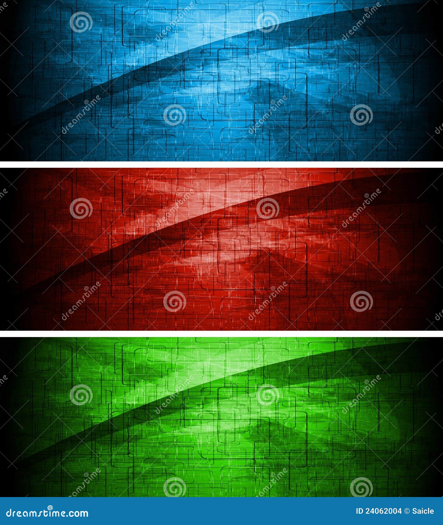 Colourful textural banners stock vector. Illustration of design - 24062004