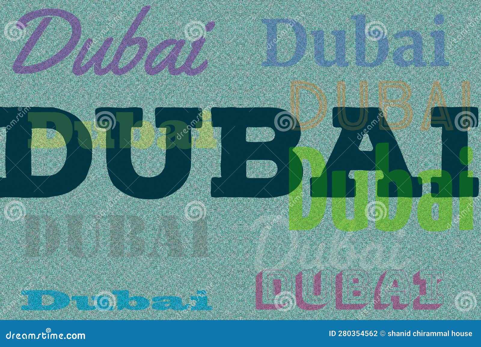 Colourful Texture Background of Dubai City in the Uae Stock ...
