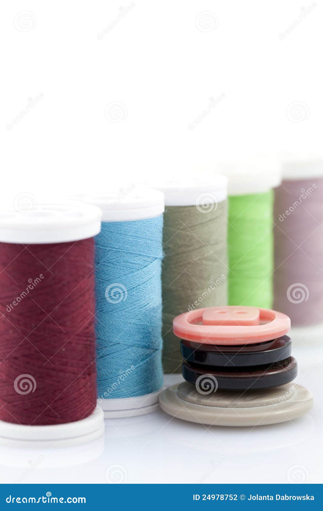 Colourful thread stock photo. Image of accessories, colourful - 24978752