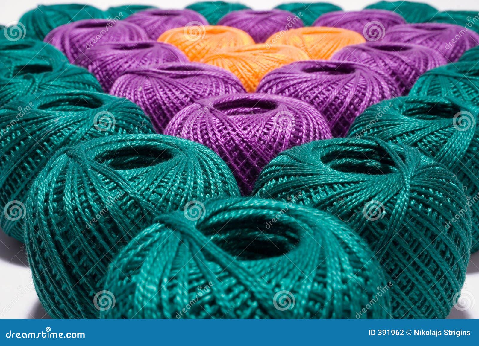 Colourful Threads Picture. Image: 391962