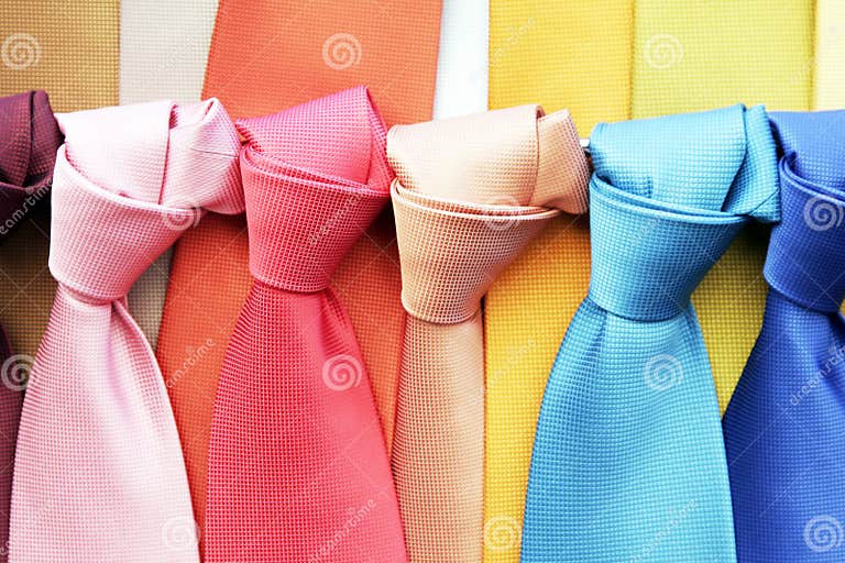 Colourful Ties stock photo. Image of modern, pattern, clothing - 4012460