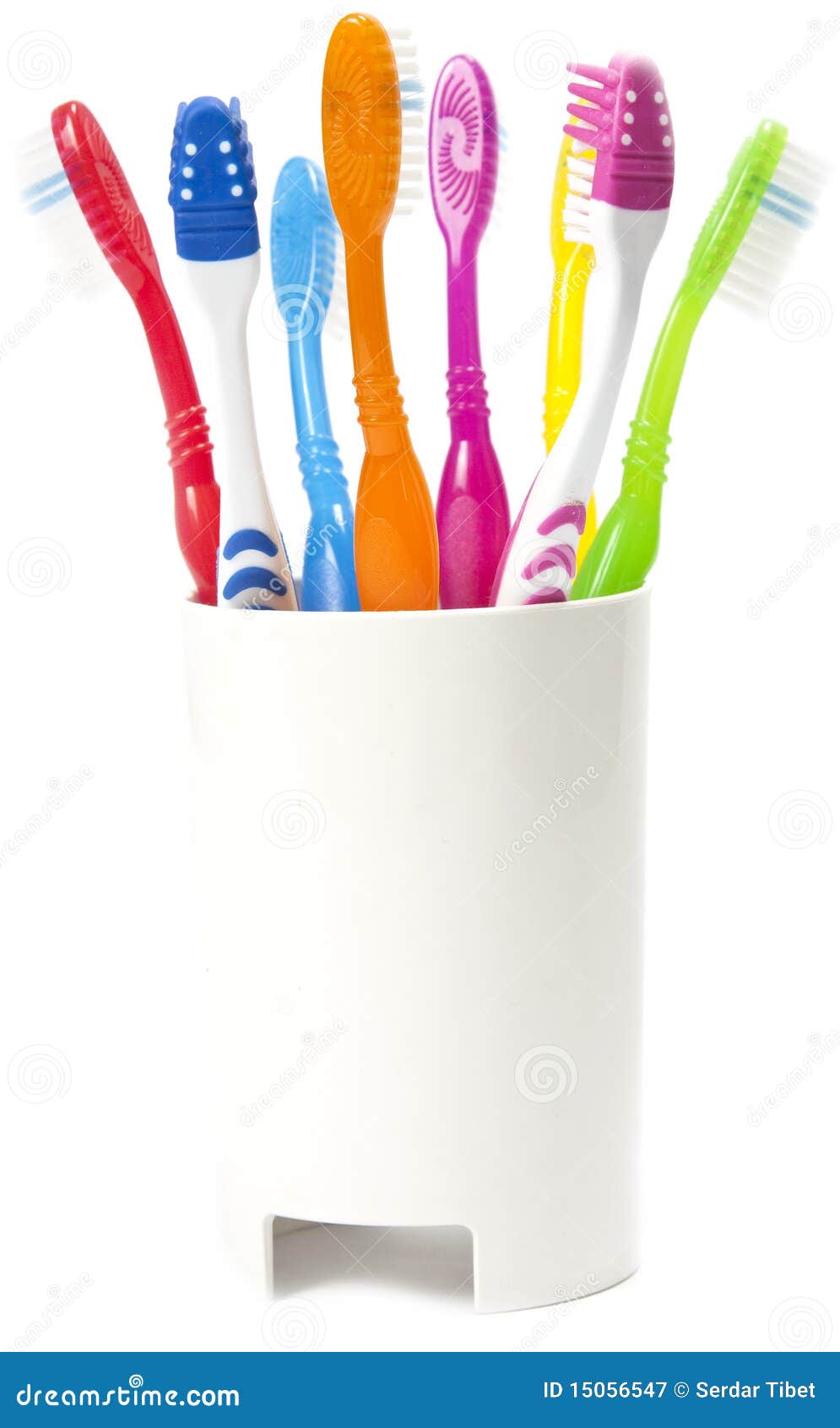 Colourful tooth brushes stock image. Image of brush, floss - 15056547