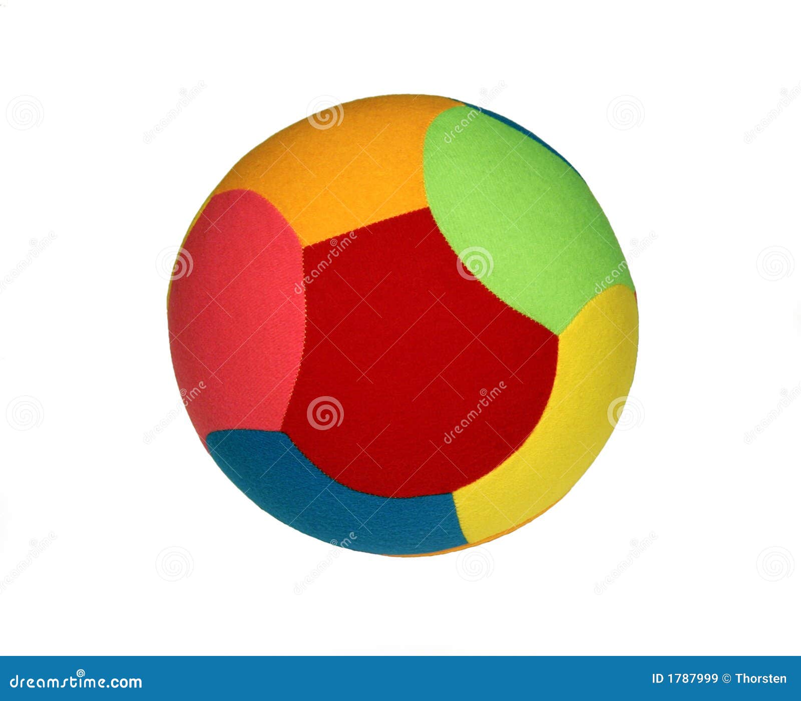 Colourful Toy Ball stock image. Image of soft, colour - 1787999