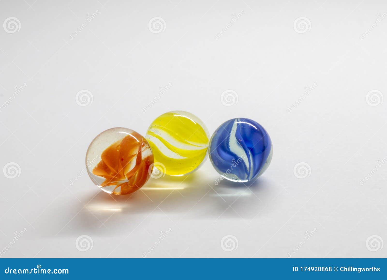 Colourful toy marbles stock photo. Image of clear, blue - 174920868