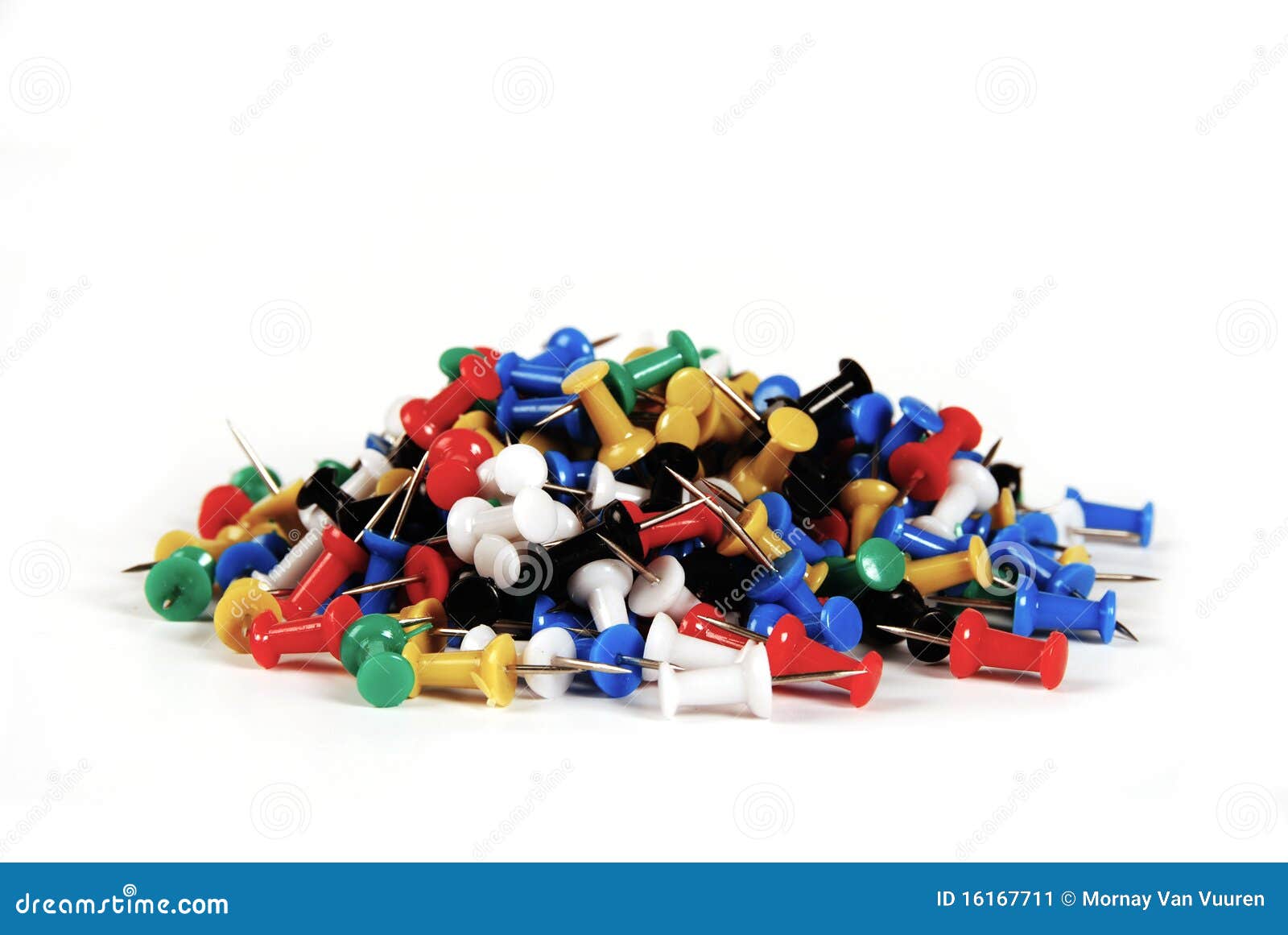Colourful Tumb Tacks stock image. Image of tack, sharp - 16167711