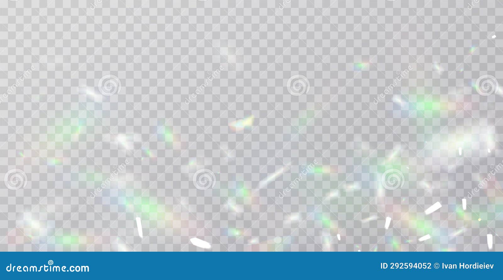 Colourful Vector Lens, Crystal Rainbow Light and Flare Transparent ...