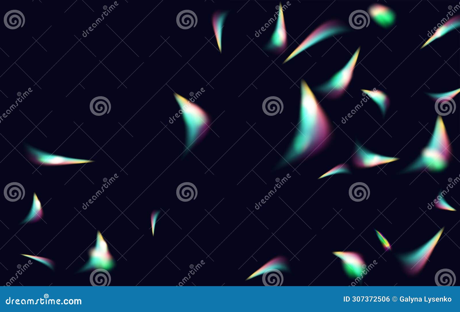 Colourful Vector Lens, Crystal Rainbow Light and Flare Transparent ...