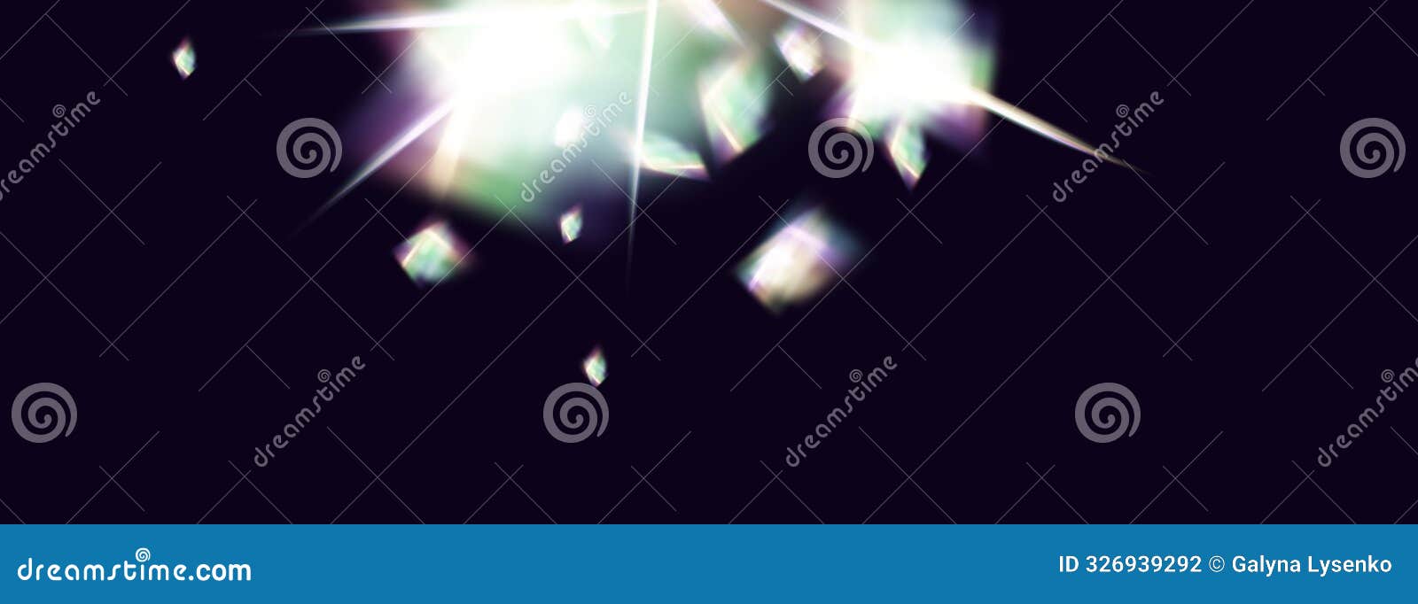 Colourful Vector Lens, Crystal Rainbow Light and Flare Transparent ...