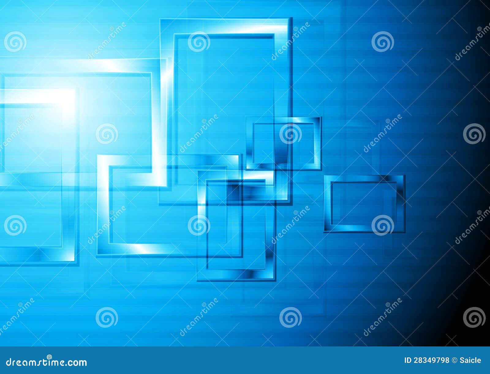 Colourful Vector Tech Design Stock Vector - Illustration of modern ...