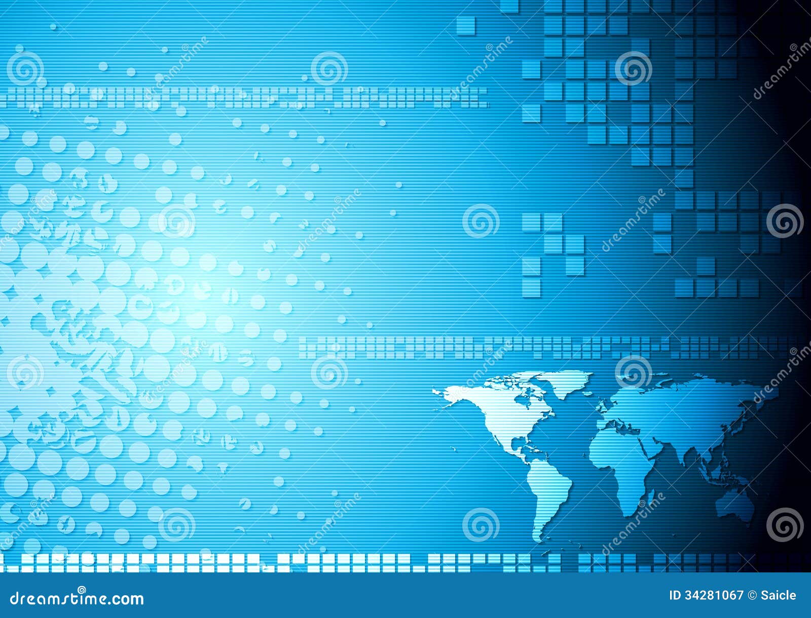 Colourful Vector Tech Design Stock Vector - Illustration of bend, line ...