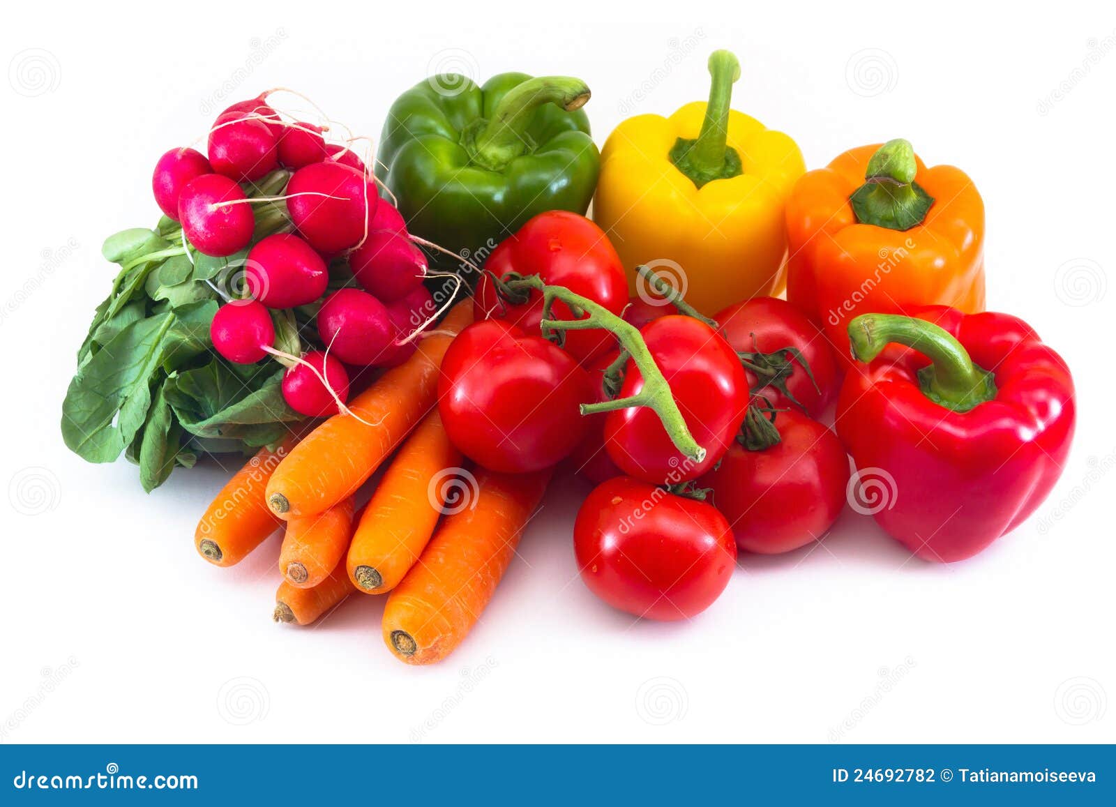 A Colourful Vegetables Composition Stock Photo - Image of flavoring ...