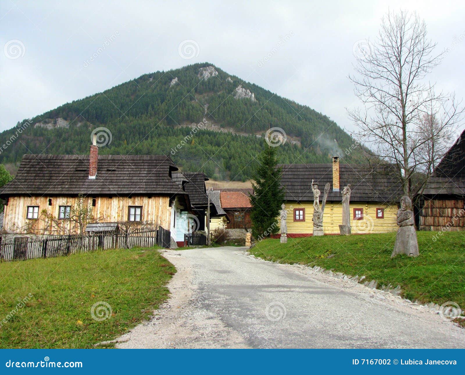Colourful village stock photo. Image of architecture, historical - 7167002