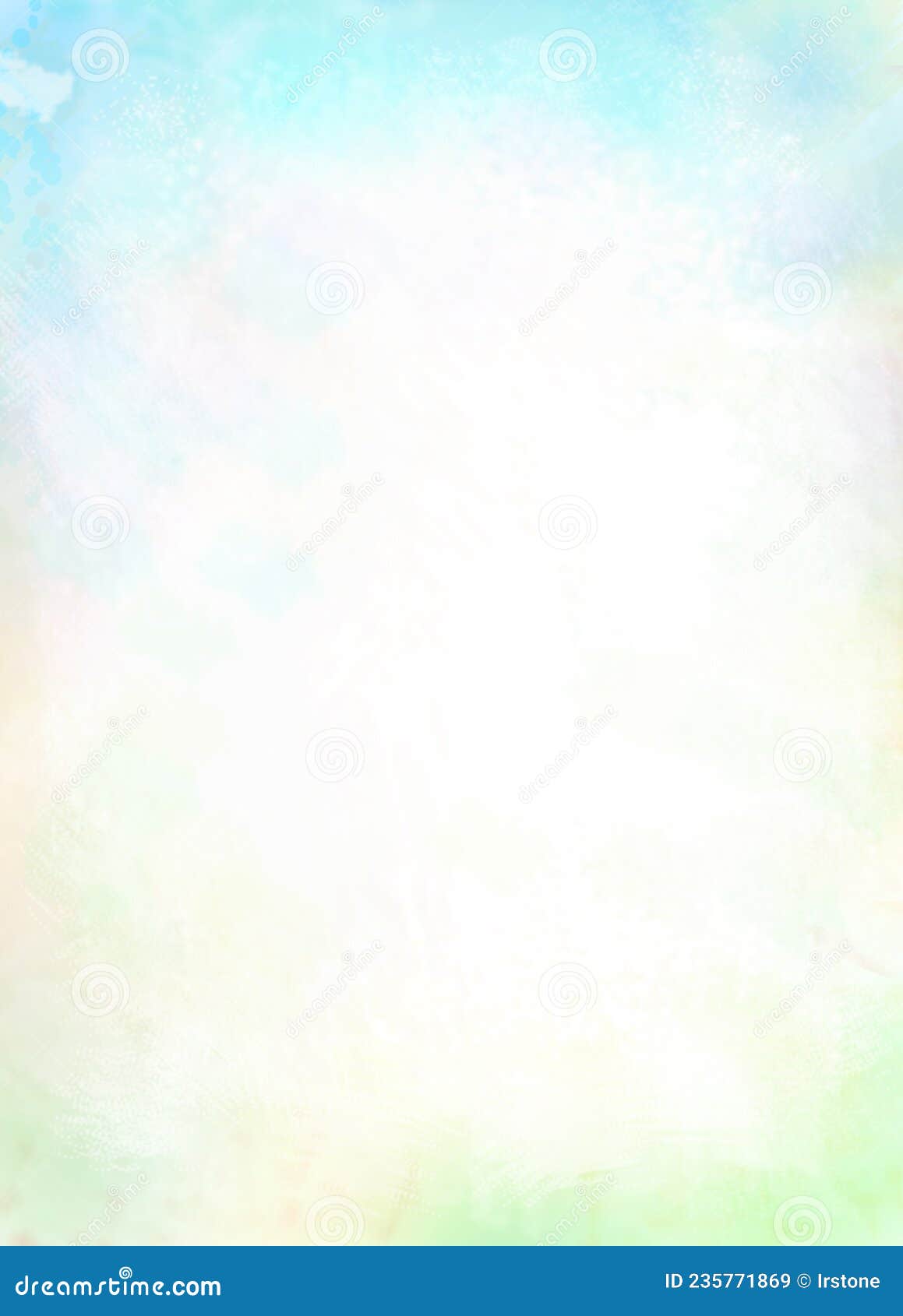 Colourful Watercolour Effect Background Page for Book, Illustration ...