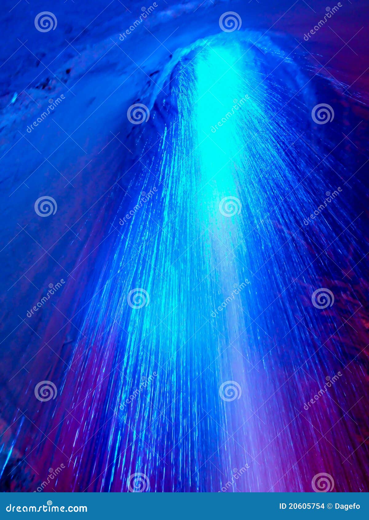 Colourful Waterfall stock photo. Image of colourful, tennessee - 20605754