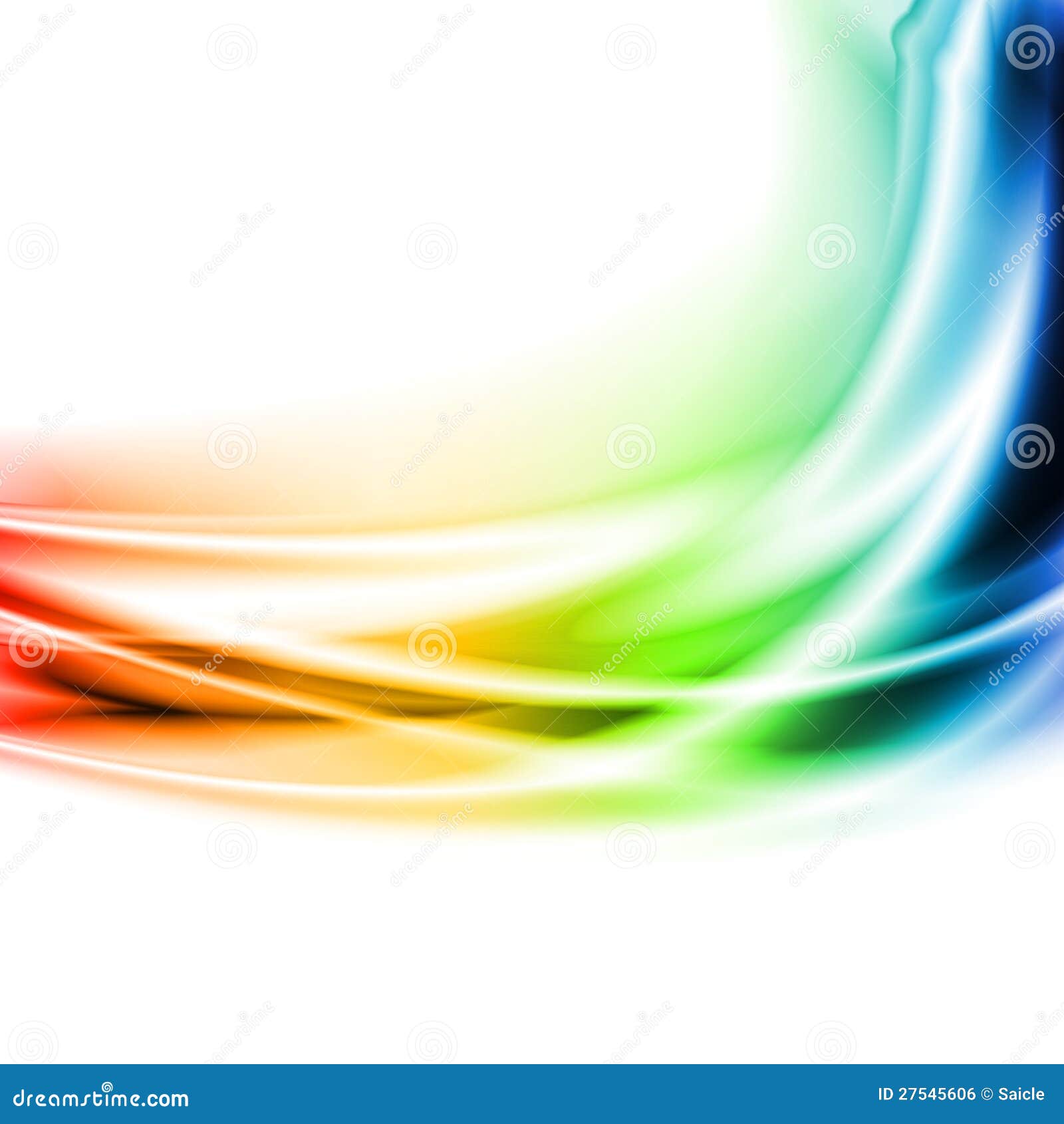 Colourful Waves. Vector Background Stock Vector - Illustration of ...