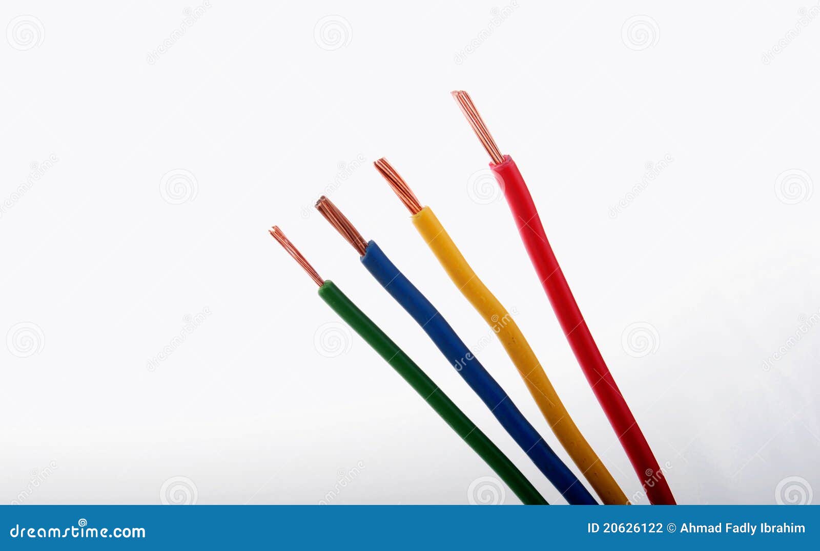 Colourful wire stock photo. Image of amperage, measuring - 20626122