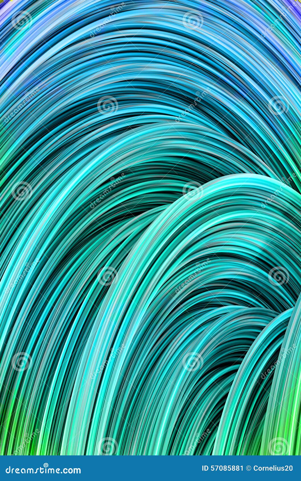Colourful Wires Abstract Background Stock Illustration - Illustration ...