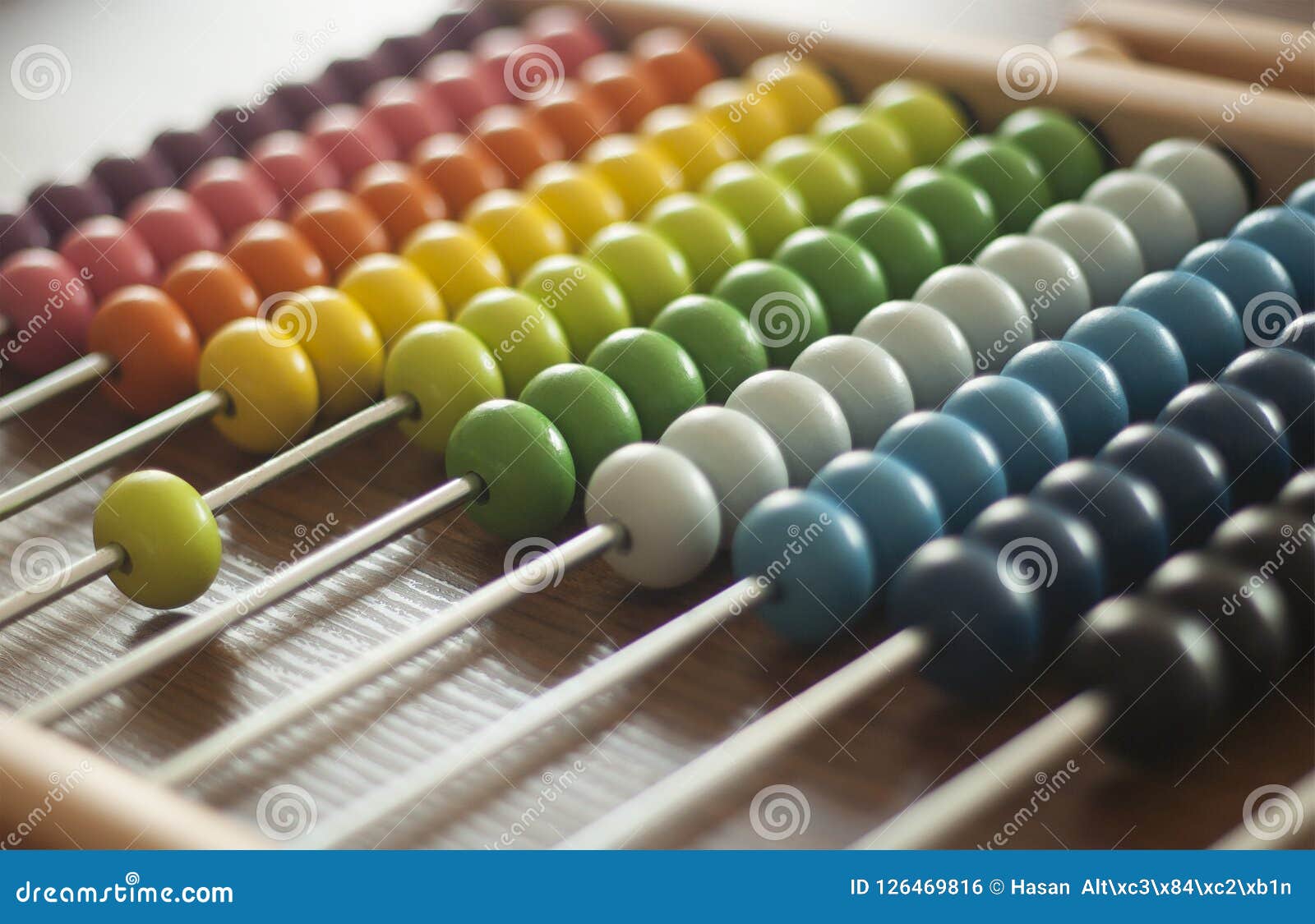Colorfull Abacus stock photo. Image of difference, economy - 126469816