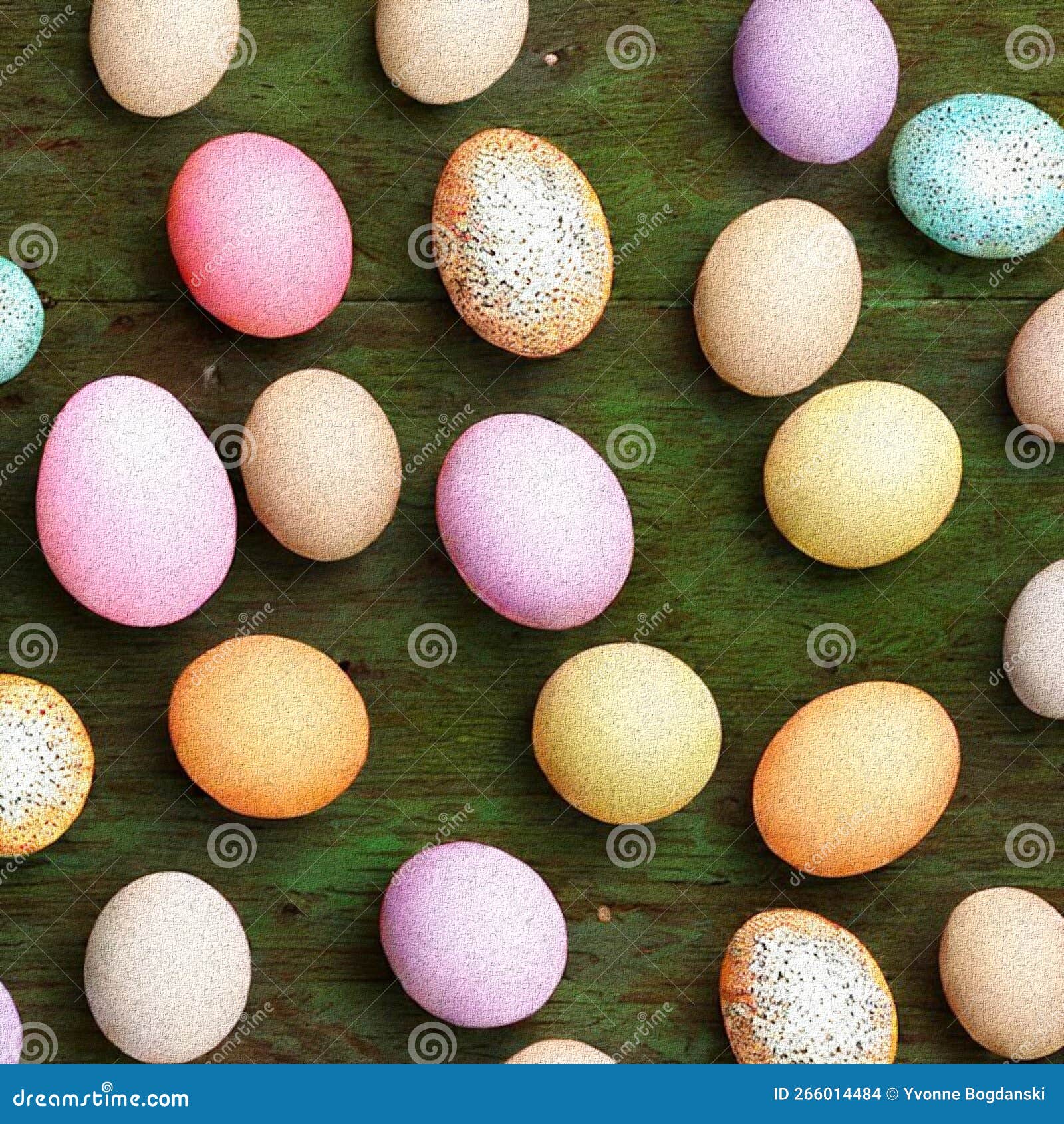 Colourfull Background with Eggs and Bunnies Stock Photo - Image of ...