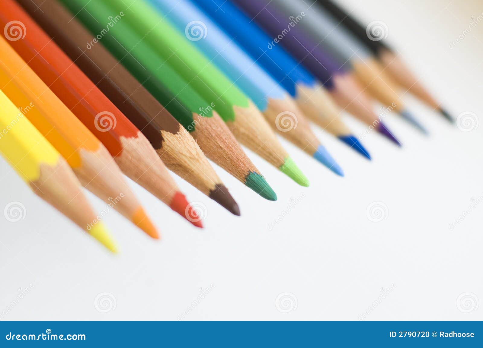 Colourfull crayons stock photo. Image of color, closeup - 2790720