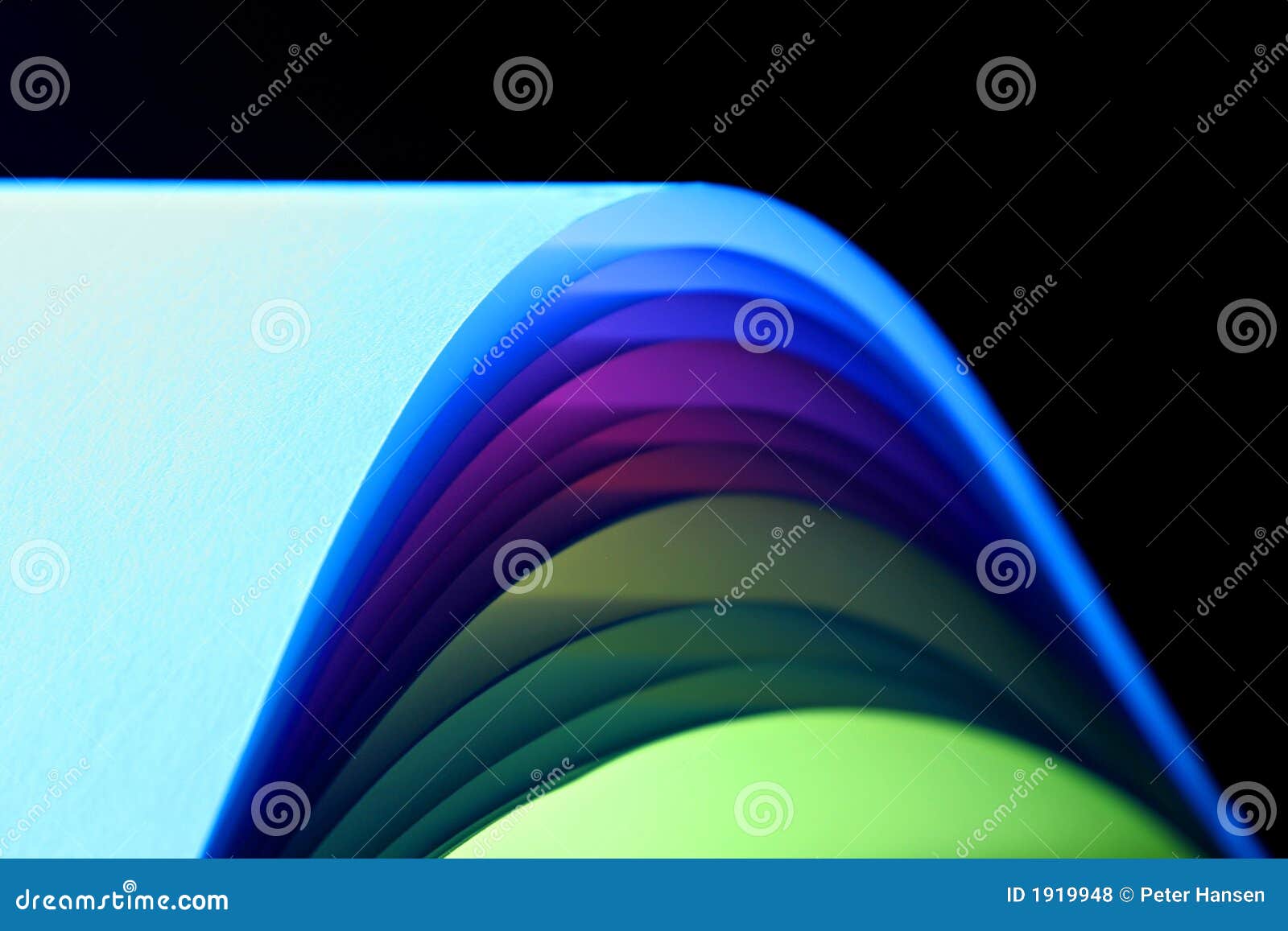 Colourfull paper arches 3 stock photo. Image of loop, card - 1919948