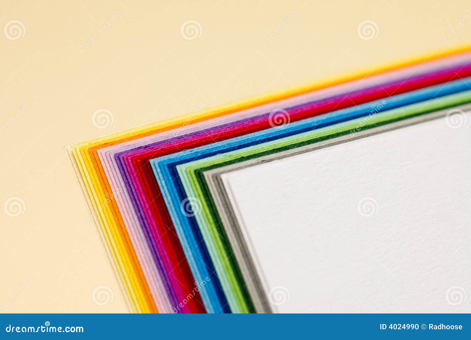 Colourfull papers stock photo. Image of selective, colour - 4024990