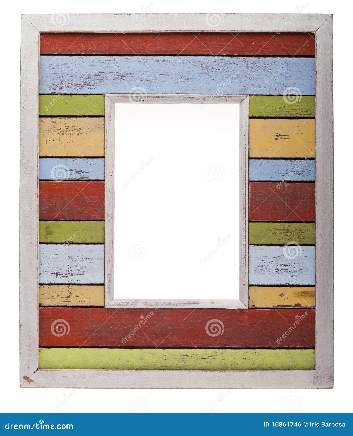 Colourfull photo frame stock photo. Image of painting - 16861746