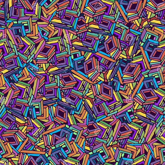 Colourfull squer pattern stock vector. Illustration of background ...