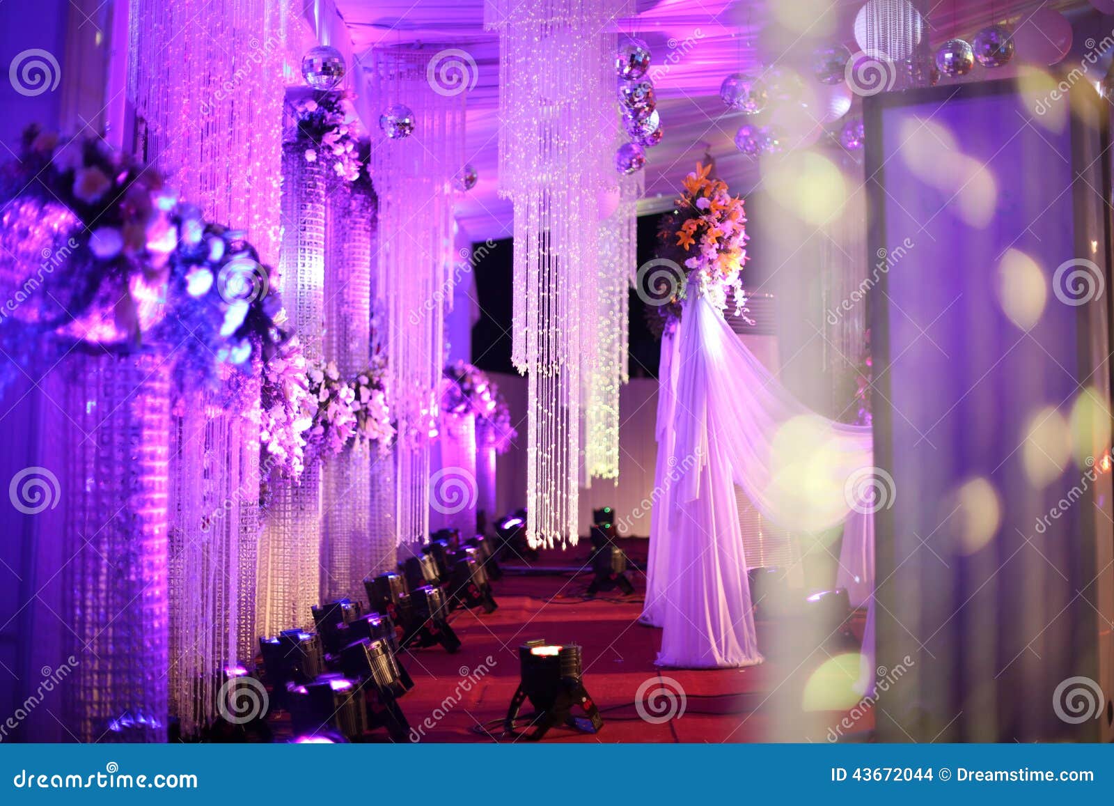 Colourfull stage stock photo. Image of focus, element - 43672044