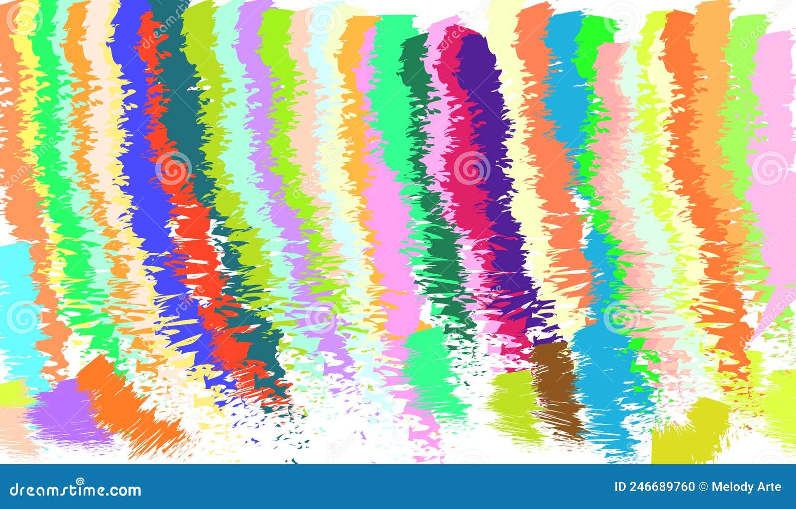 Colourfull Strips Modern Abstract Stock Illustration - Illustration of ...