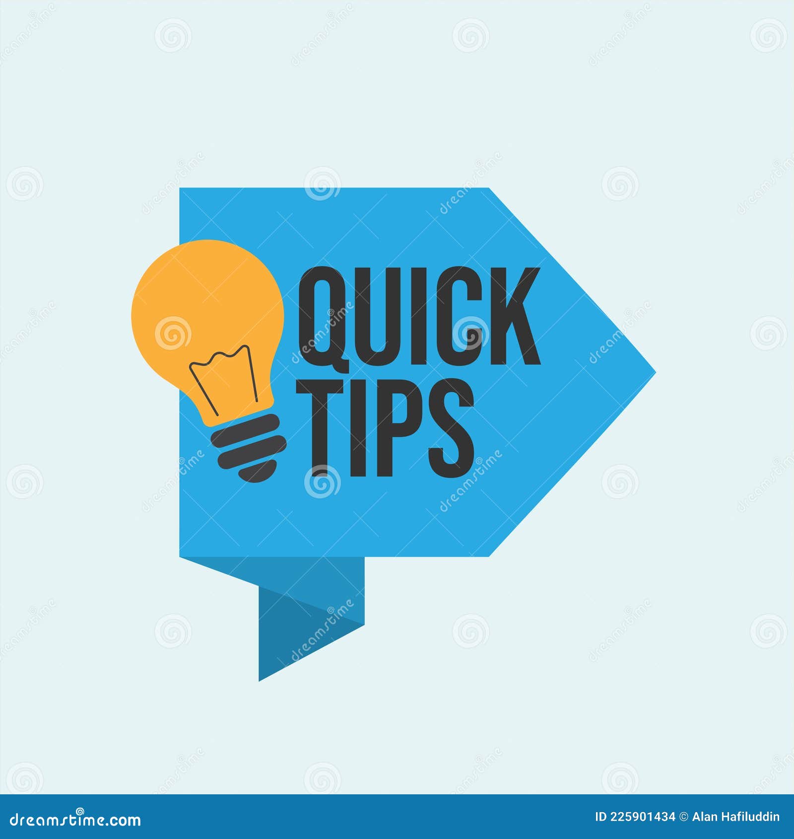 Colourfull Tip Label Flat Design Vector Stock Vector - Illustration of ...