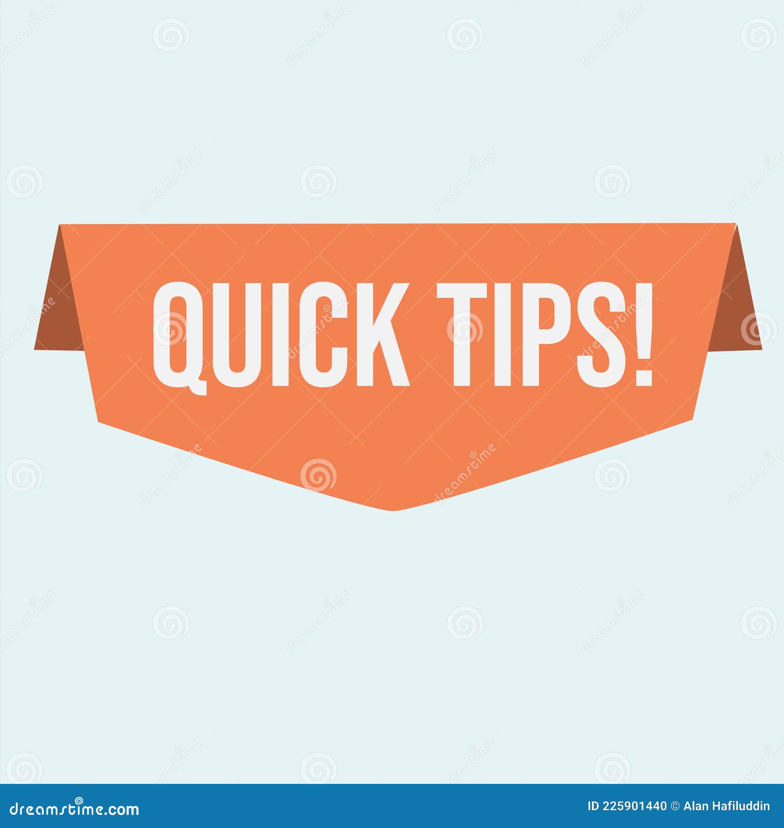 Colourfull Tip Label Flat Design Vector Stock Vector - Illustration of ...