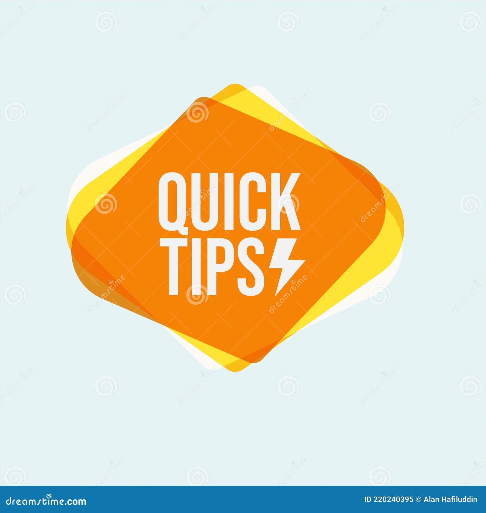 Colourfull Tip Label Flat Design Vector Stock Vector - Illustration of ...